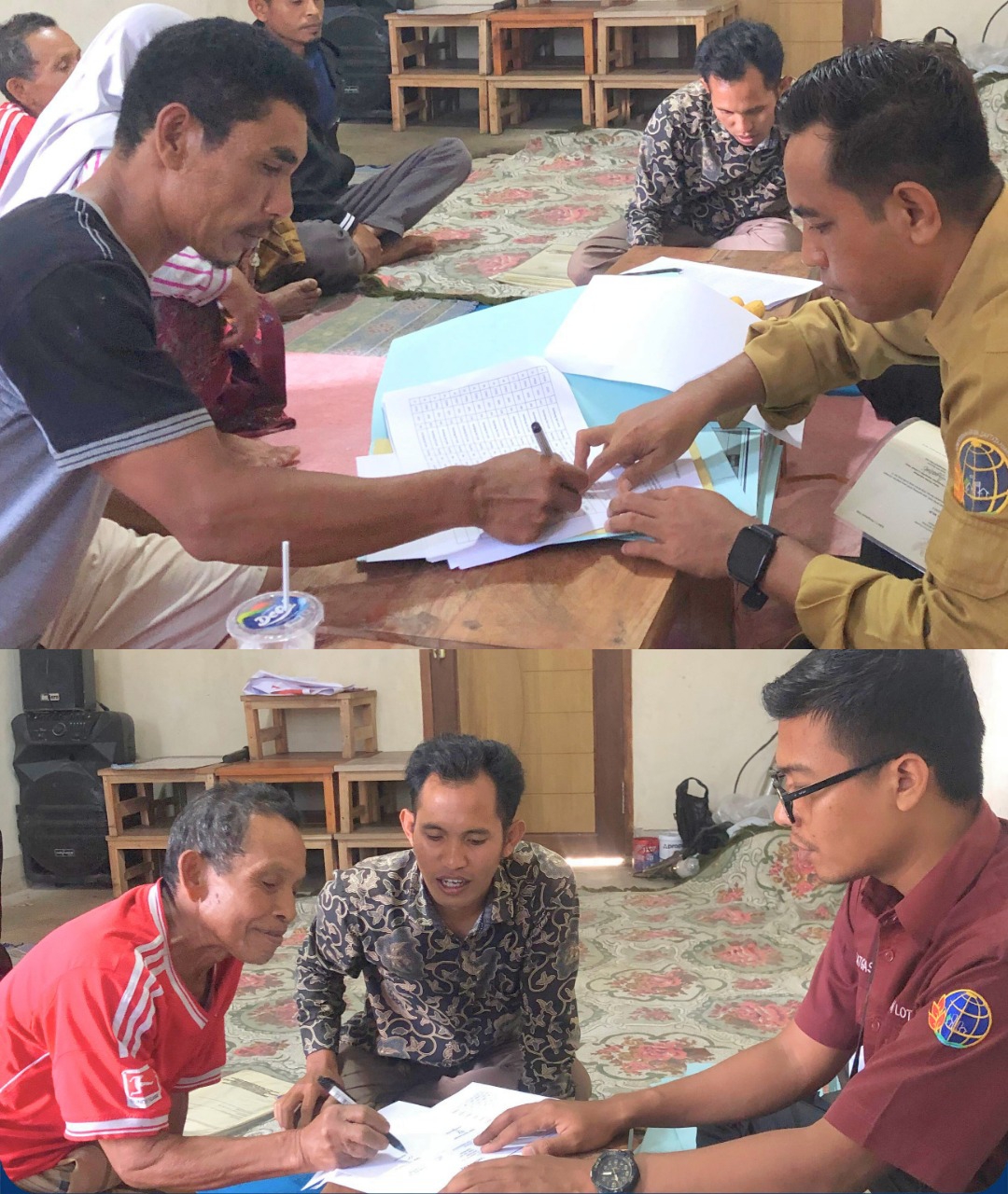 Kantah Lotim Serahkan Sertipikat Elektronik PTSL di Desa Sapit dan ...